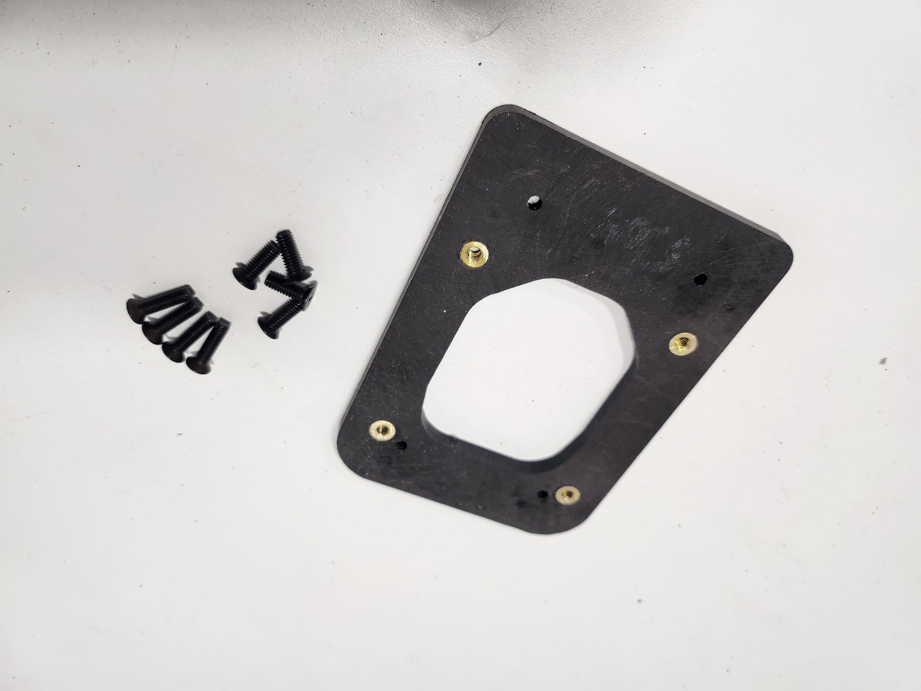Shore Power Inlet Plate - DIYvan