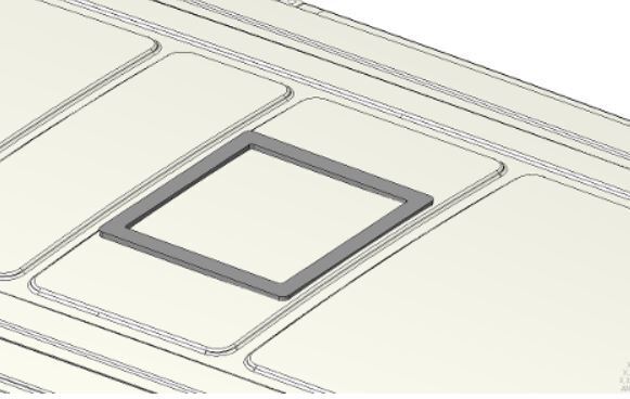 Mercedes Metris Roof Vent Adapter - DIYvan