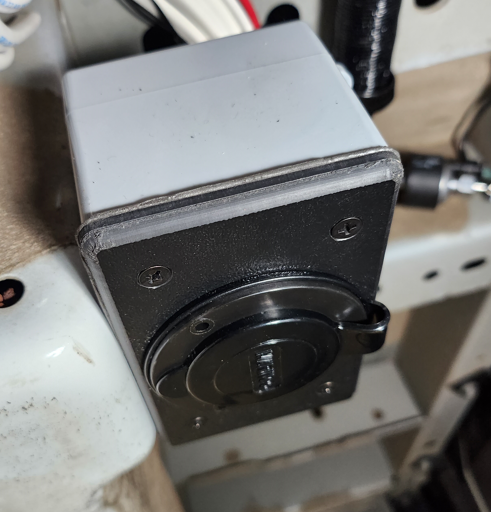 Shore Power Inlet Plate – DIYvan
