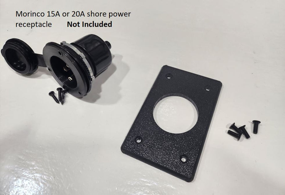 Shore Power Inlet Plate – DIYvan