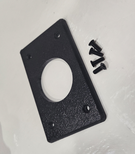 Shore Power Inlet Plate – DIYvan